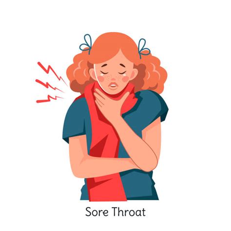 2 300 Sore Throat Illustration Stock Illustrations Royalty Free