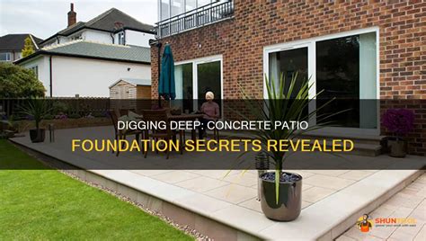 Digging Deep Concrete Patio Foundation Secrets Revealed Shuntool