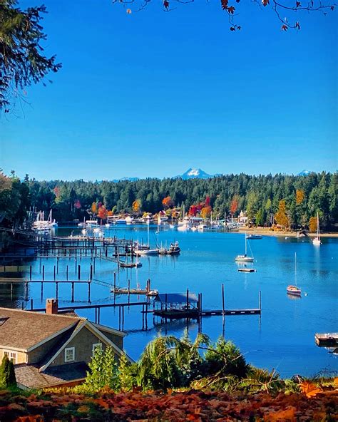 Bainbridge Island Wa In Autumn Bainbridge Island Bainbridge Island