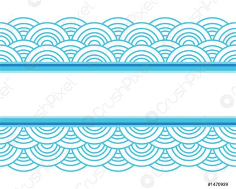 Seamless Abstract Wave Pattern Stock Vector 1470939 Crushpixel
