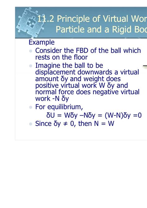 6161103 11 2 principle of virtual work for a particle and a rigid body