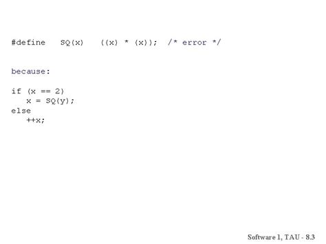 The Preprocessor Chapter 8 In Abc Define Pi