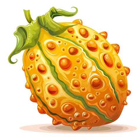 Kiwano Melon Premium Ai Generated Vector