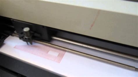 Plotter Hp 7550a Youtube