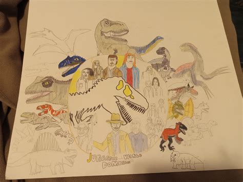 How To Draw Dinosaurs From Jurassic World