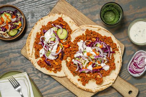 Lahmacun Au Haché Végétarien Recette Hellofresh