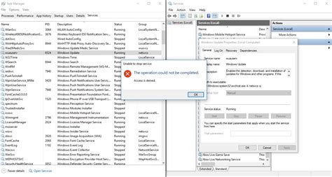 Windows 10 Home Edition Windows Update Disable Access Is Denied