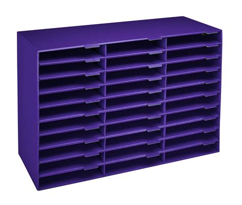 Adiroffice Classroom File Organizer 30 Slot Alpine