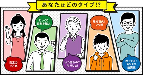 あなたはどのタイプの投資家？！ 国内株式特集 国内株式 楽天証券