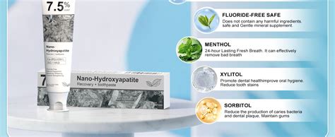 Hydroxyapatite Toothpaste For Advanced Enamel Protection