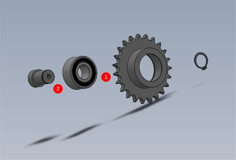 R0015096 C Bench Assemble Transfer Drive Assembly — Stuga