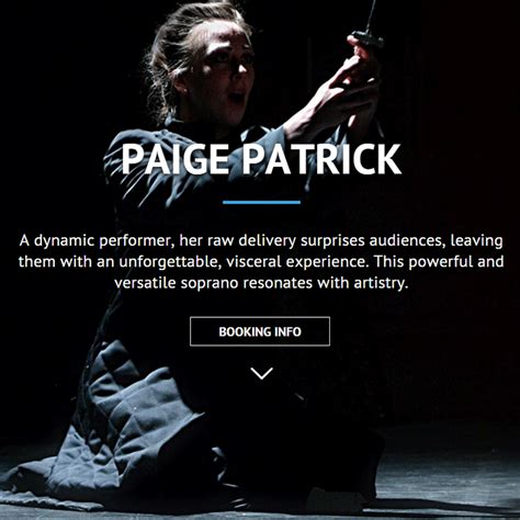 Paige Patrick Soprano