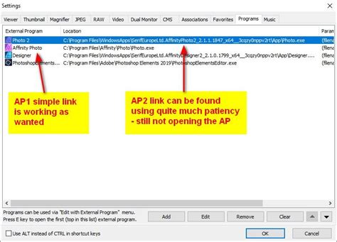 Opening Ap From Photo Managing Viewer Is Not Working In Ap2 Ap1 Is Ok