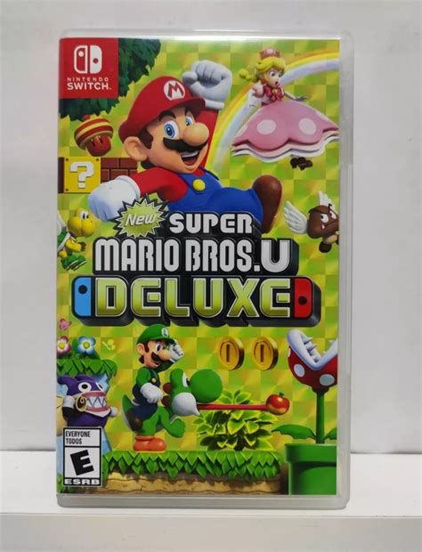 New Super Mario Bros U Deluxe - Nintendo Switch - Semi-Novo - Carvalho ...