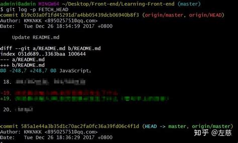 Git Fetch和pull 知乎
