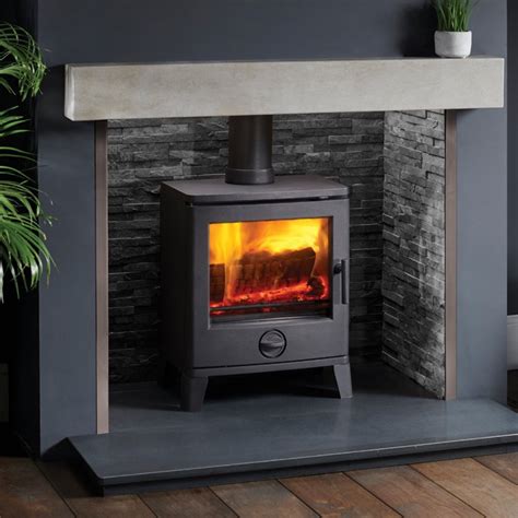 Stove Chamber Fire Trim Kit Brushed Stainless Steel