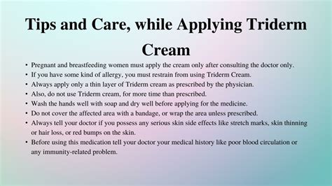 Ppt Uses Of Triderm Cream Powerpoint Presentation Free Download Id