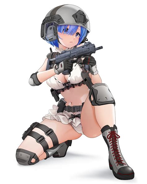 Rem Re Zero Kara Hajimeru Isekai Seikatsu Drawn By Gibun Sozoshu