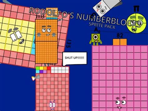 Rodolfos Numberblocks Sprite Pack