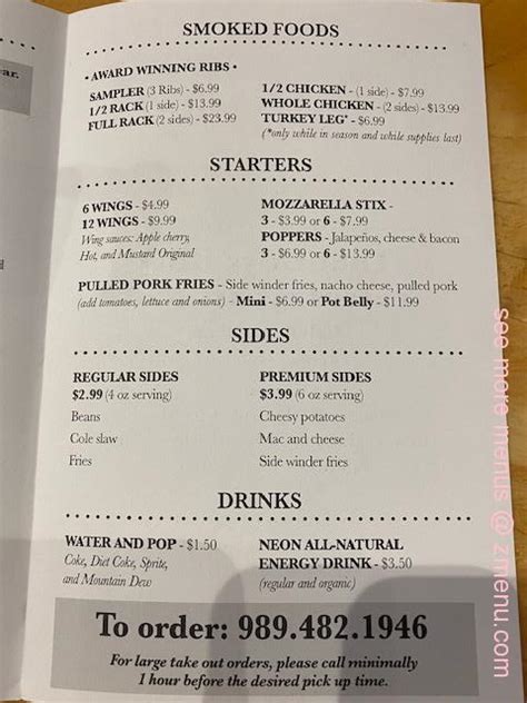 Online Menu Of That Guys Barbeque Restaurant Bay City Michigan 48706