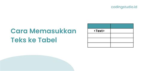 Cara Membuat Tabel Dan Cara Memodifikasinya Secara Mudah