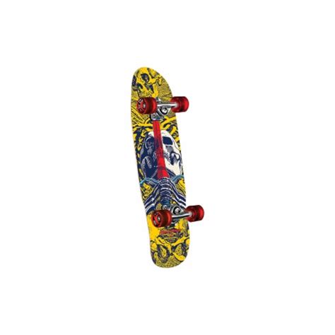 Powell Peralta Skull And Sword Mini Complete Yellowblue 8 Frys Food Stores