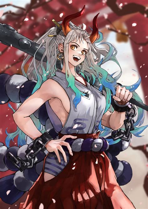 Yamato One Piece Drawn By Kdmkedama Danbooru