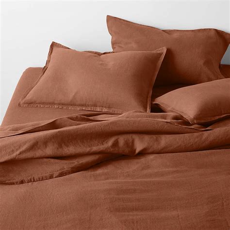 Linen Duvet Covers And Duvets Crate And Barrel