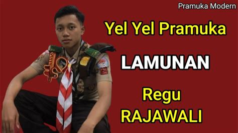 Yel Yel Pramuka Lamunan Regu Rajawali Youtube