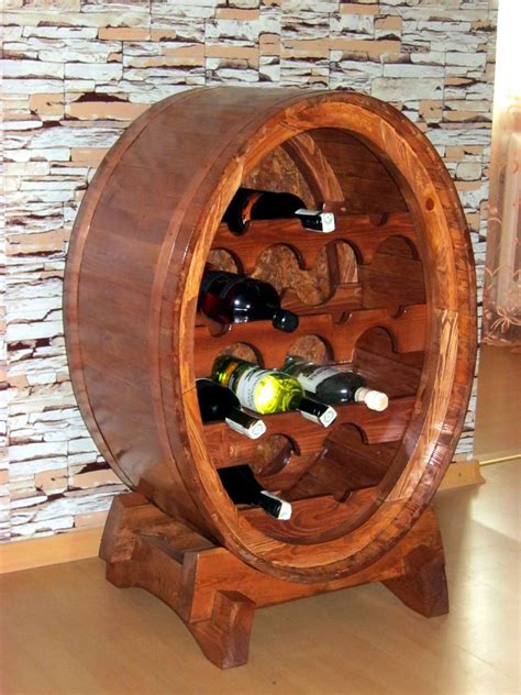 Wine Barrel Wine Rack Plans