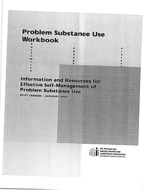 Problem Substance Use Workbook 2004 Pdf