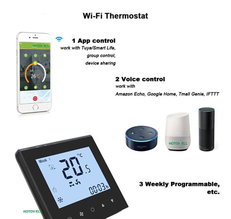 Customizable Weekly Programmable Htw Wf11 Fc Modbuswifi Temperature