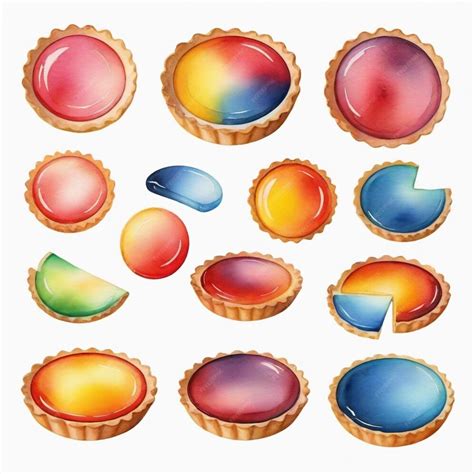 Premium Vector A Collection Of Different Colored Glasses With Different Colors