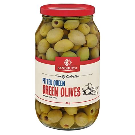 Goodfood Group Pitted Queen Green Olives