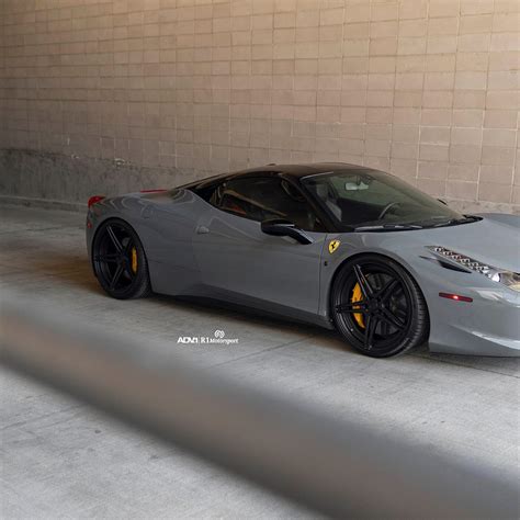 Ferrari 458 Italia Gray 2015 Ferrari 458 Spider Grigio Silverstone