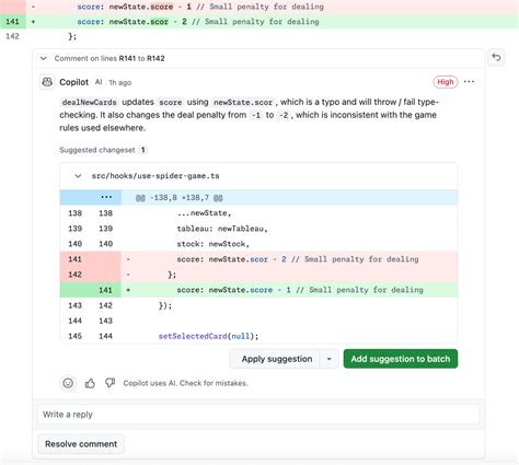 Utilisation Github Copilot Révision Du Code Sur Github Github