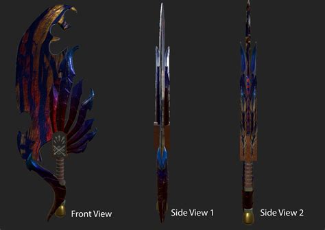 Artstation Monster Hunter World Glavenus Great Sword