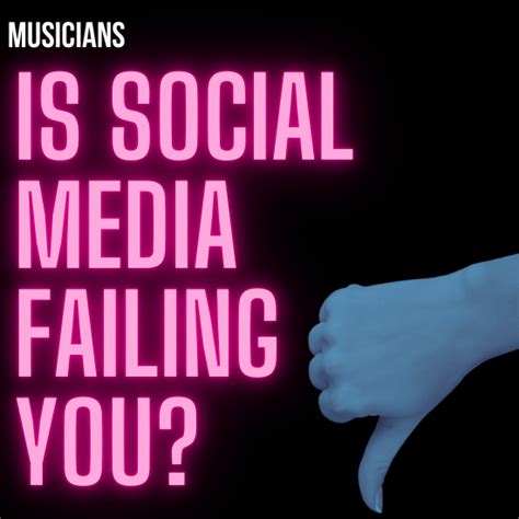 Is Social Media Failing Your Music Promotion Cyber Pr Music