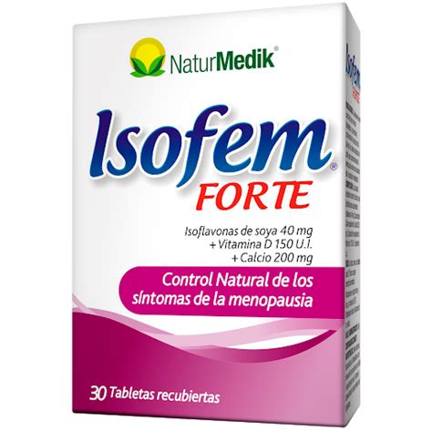 Isofem Forte 200 Mg Caja X 30 Tabletas Undefined