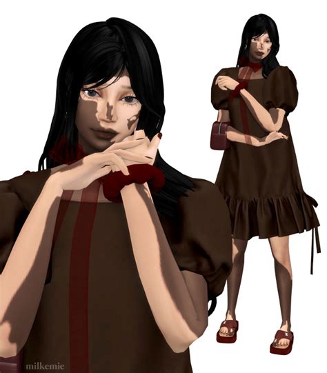 Maya In Seoulsouls Latest Cc Drop ♡ Milkemie On Tumblr