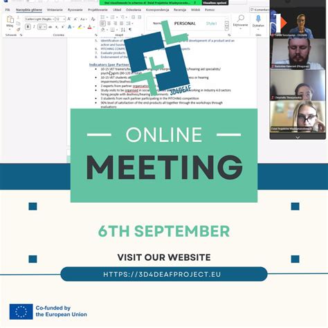 Projectupdate Consortiummeeting Teamwork Workshops Translation Dissemination