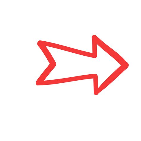 Hand Drawn Doodle Elements Arrow Symbol For Decorating Cute Cards 24385712 Png