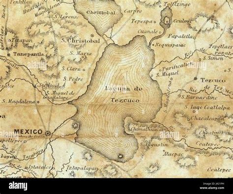Lake Texcoco Before And After