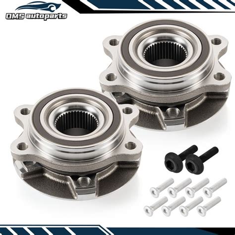 Pair Front Rear Wheel Hubbearing For Audi A4 A5 A6 A8 Allroad S4 S5