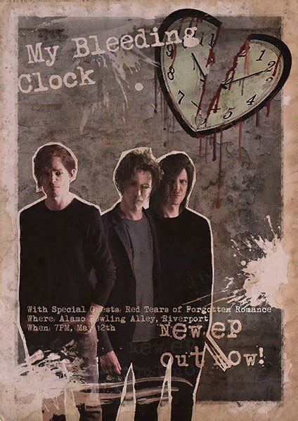 My Bleeding Clock Poster Quantum Break Wiki Fandom