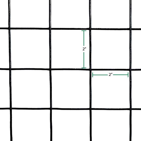 4x4 Hog Wire Panels Black Incredible Prices Ar