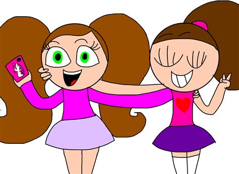 Evie Take A Selfie With Shaelynn T By Circusgirlballora On Deviantart