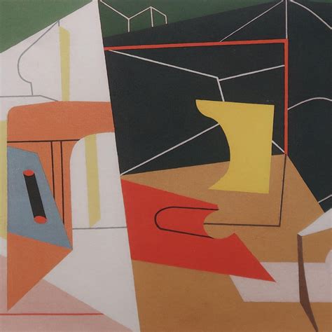 Stuart Davis Vintage Print 1988 Egg Beater No 4 1927 Home