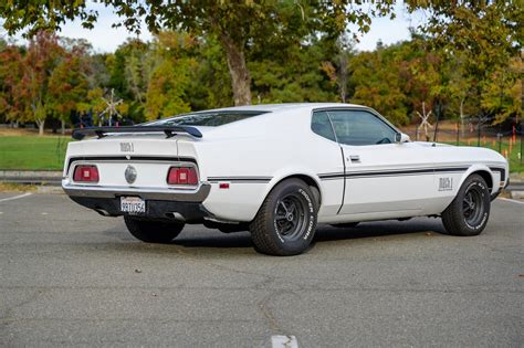 Bf Auction 1971 Ford Mustang Mach 1 Barn Finds