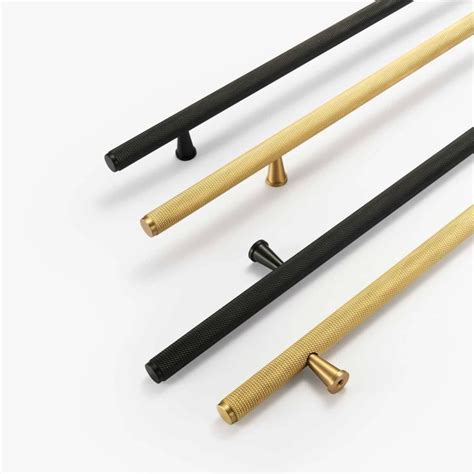 Lux Knurled Brass Handles Meraki Brass Handles Matte Brass